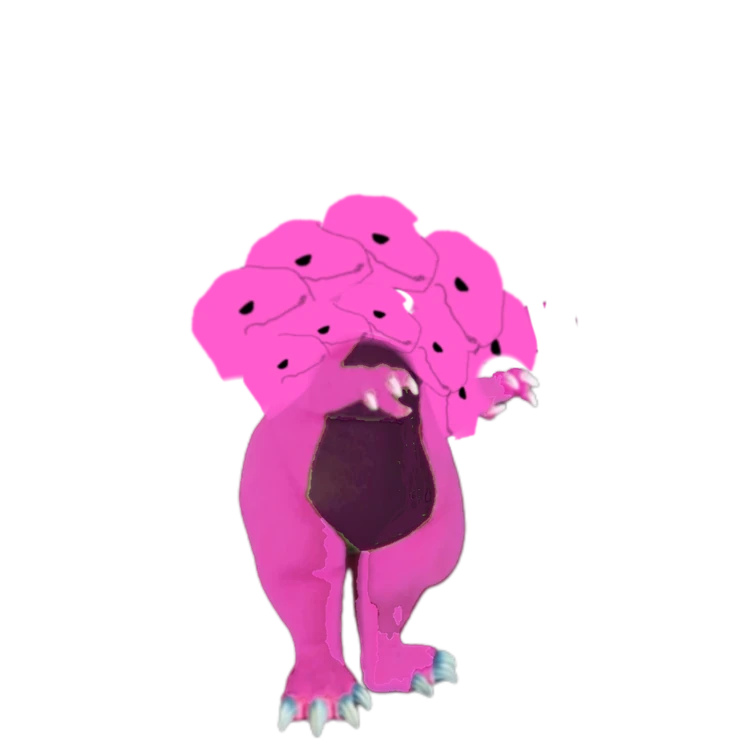 Giga Death Barney Part 2 Has Arrived Here! 11-15-Headed Giga Death ...