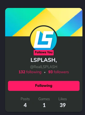 why would lsplash follow me on gamejolt lol | Fandom