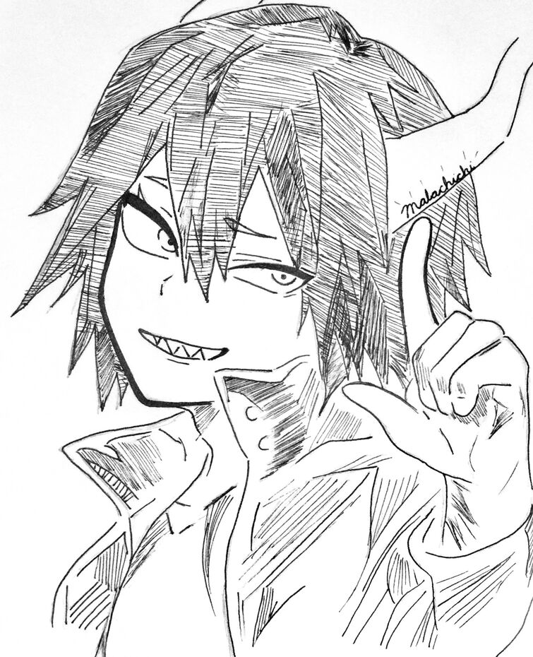 Yellow, for today’s art course, I have this Kirishima drawing for you ...