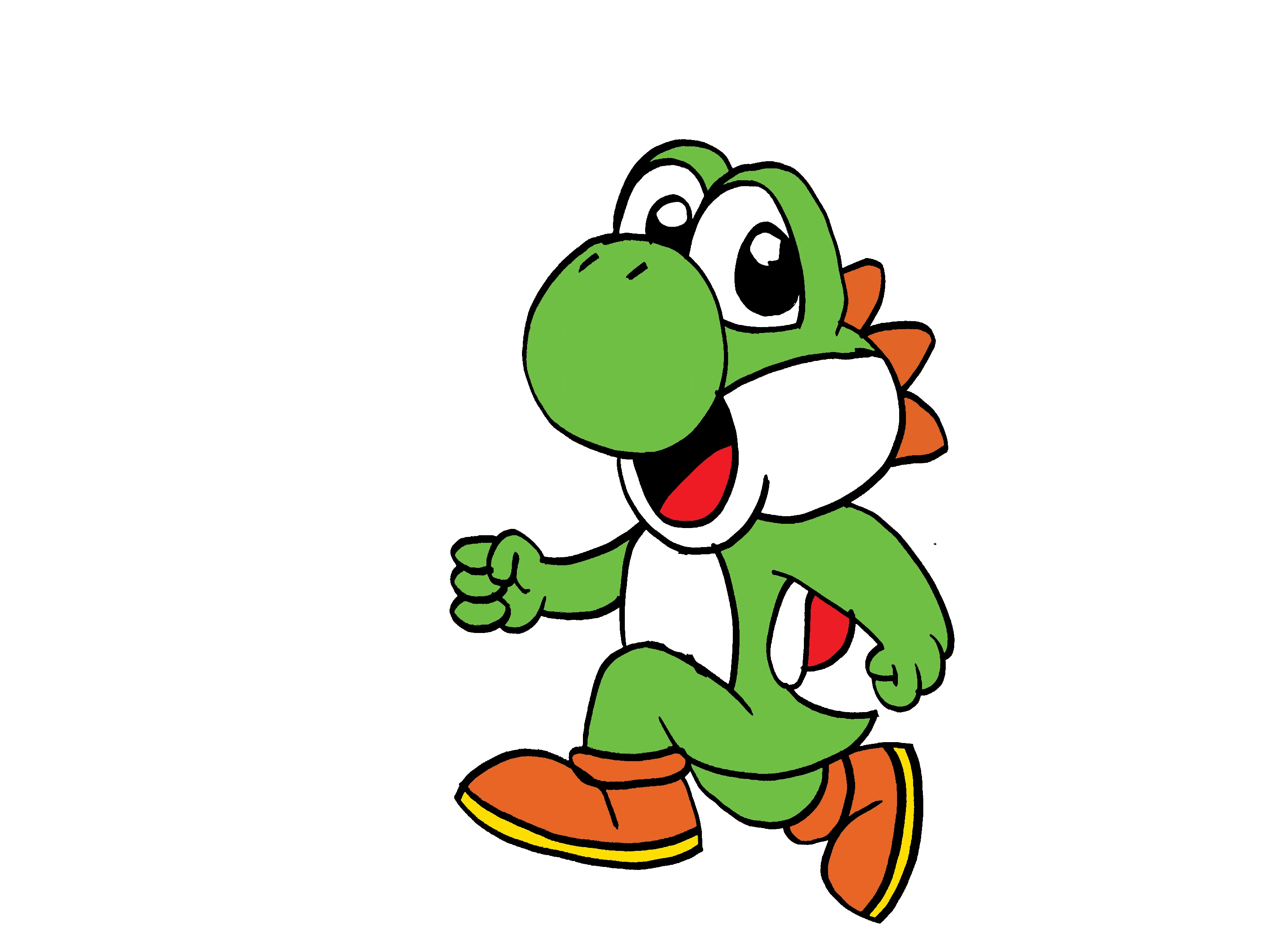 My drawing of Yoshi | Fandom