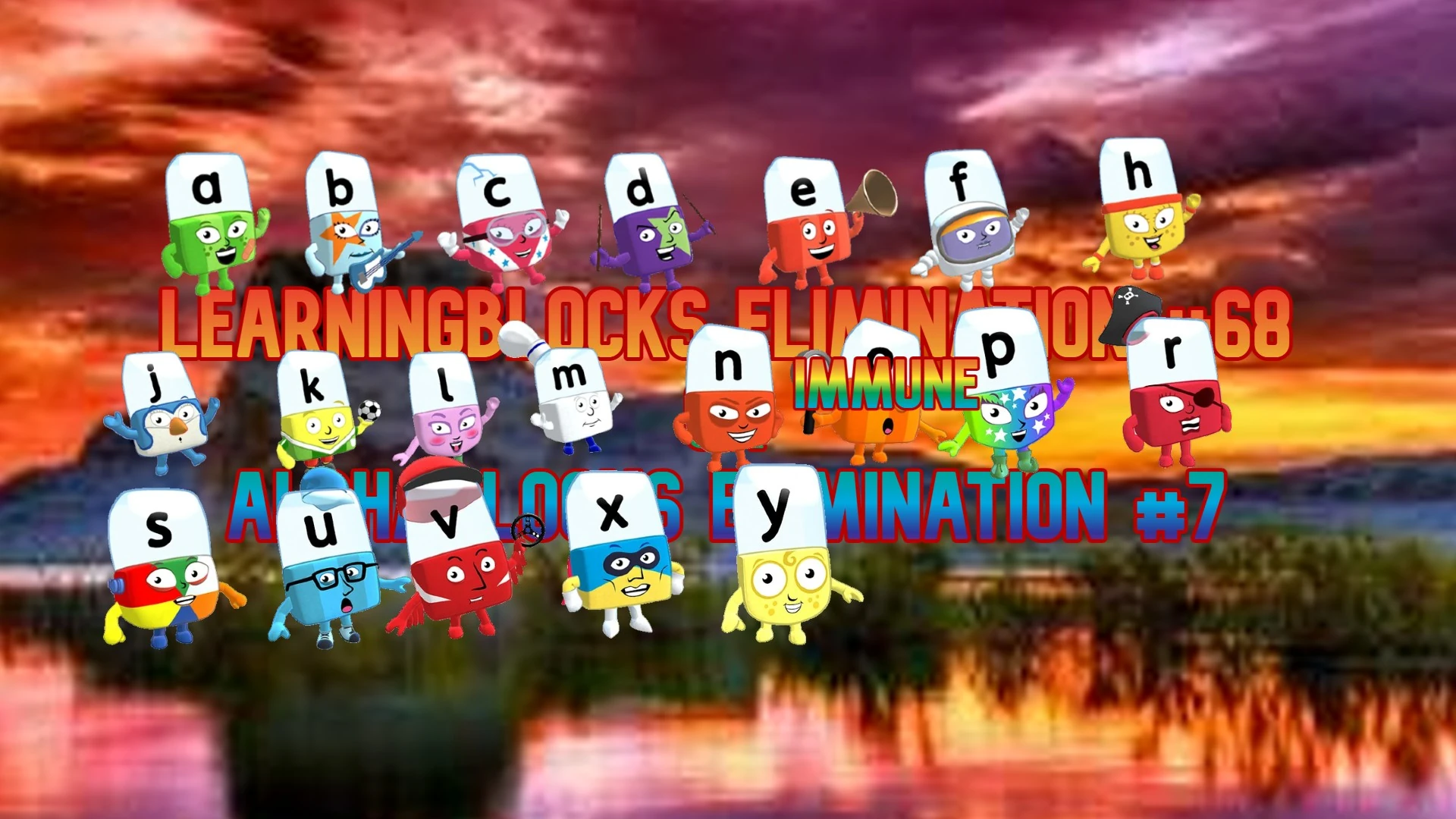 Learningblocks Elimination #68 or Alphablocks Elimination #7 | Fandom