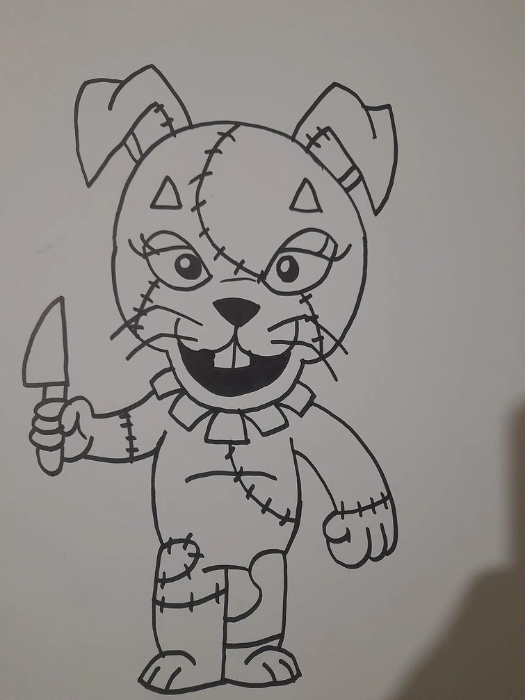 My drawing of Vanny | Fandom