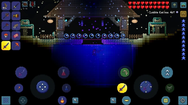 Another build, fishing spot for the snow biome | Fandom