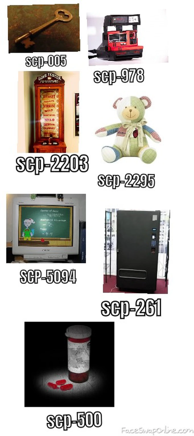 you can pick only 1 scp items from each side | Fandom