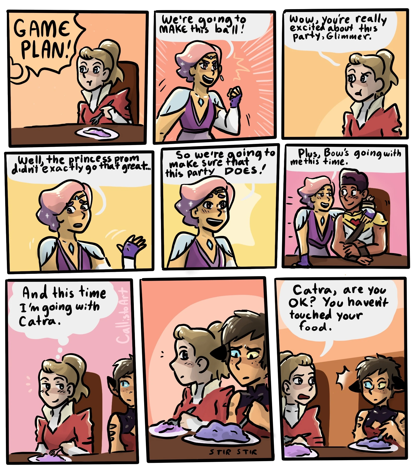 Part 2 of My Catradora Ball Comic! :D | Fandom
