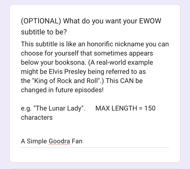 signing up 4 EWOW | Fandom