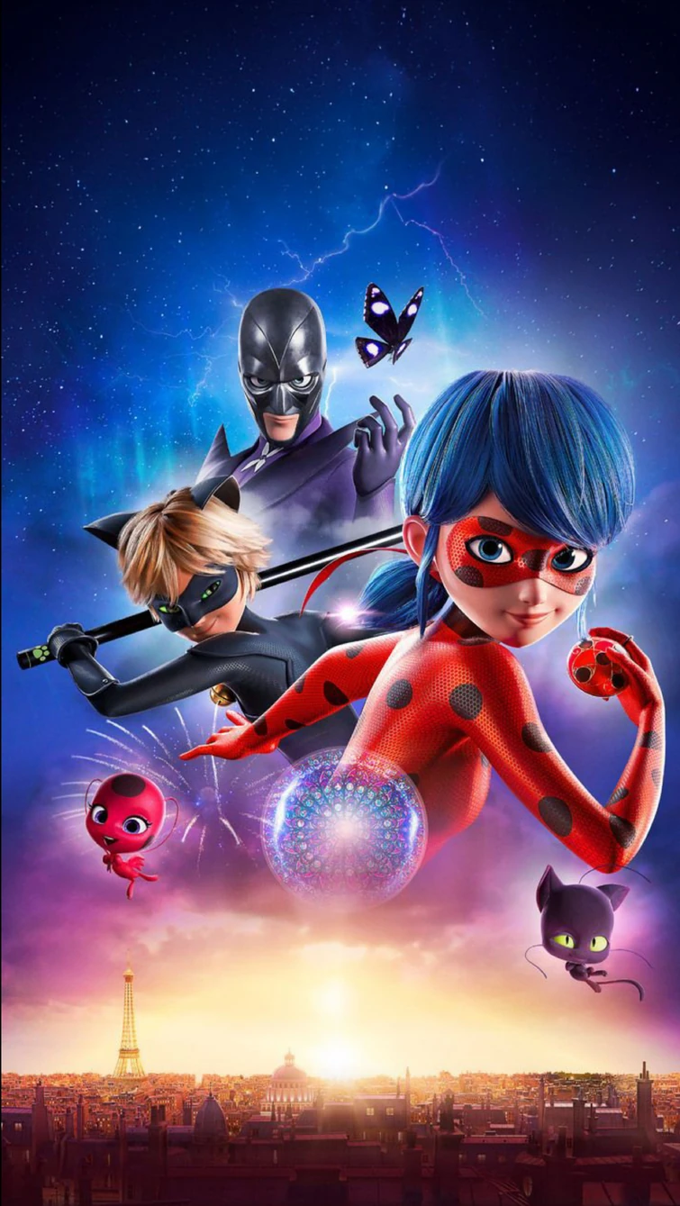 Miraculous Ladybug & Cat Noir The Movie Without Logo Wallpaper | Fandom