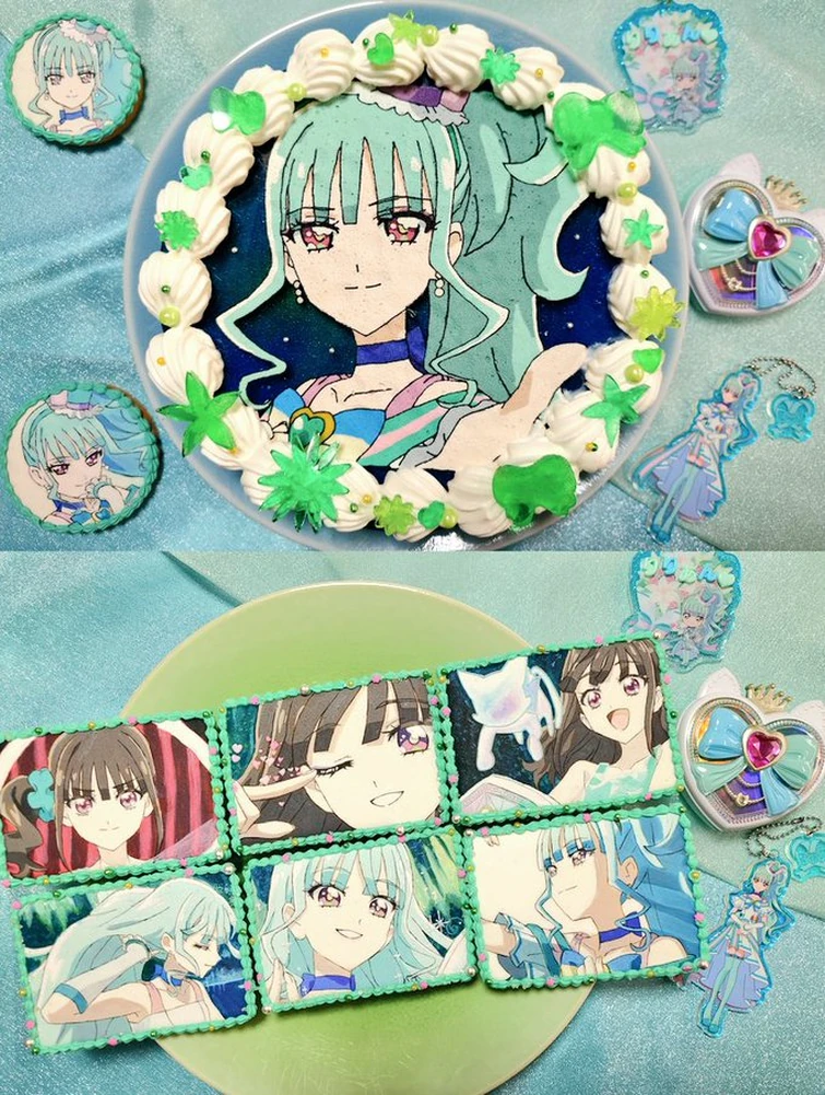 A Japanese PreCure fan created a Yuki pudding and Mayu/Cure Lilian ...