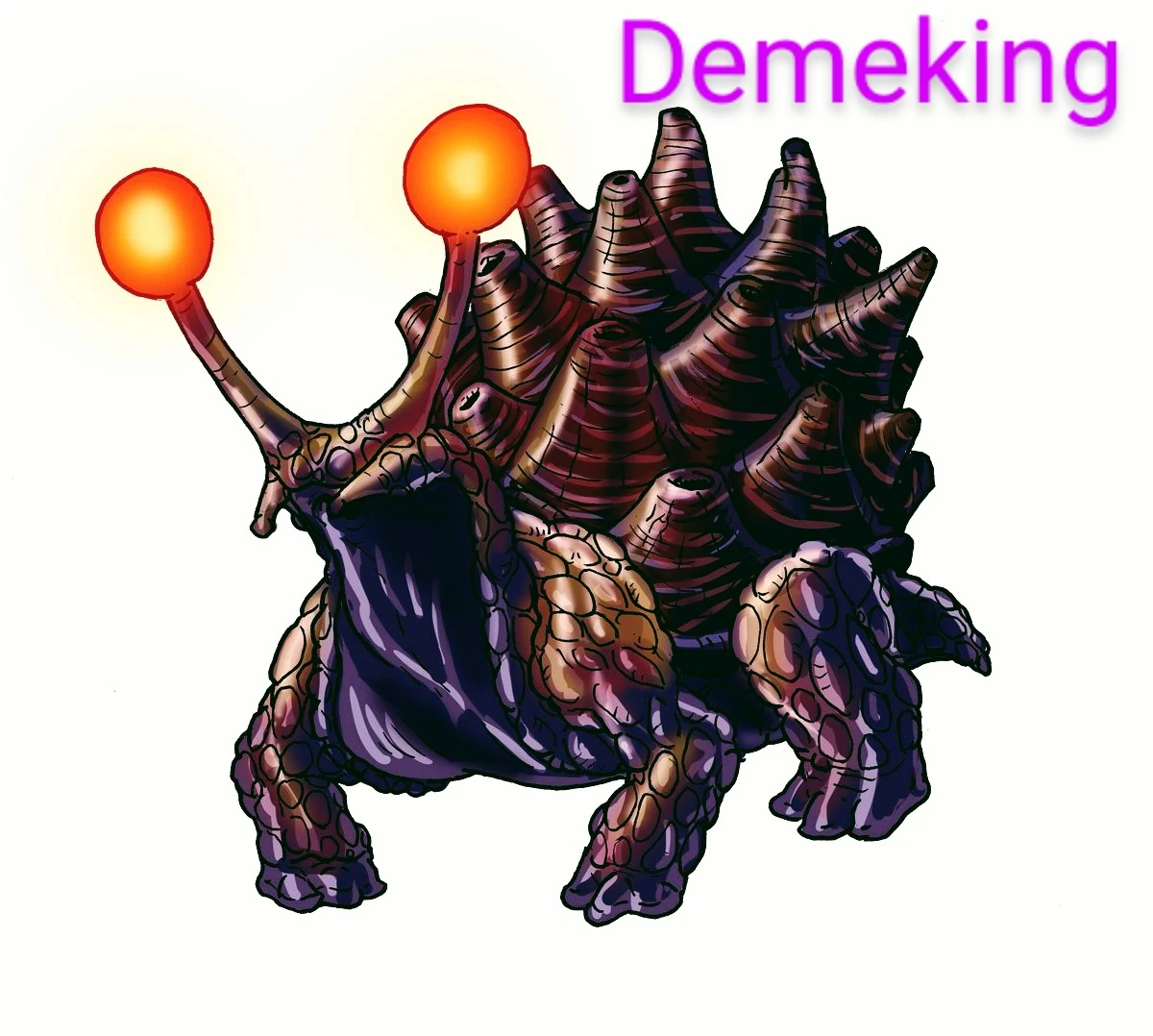 It would be cool if they made a movie of Demeking the giant snail 🐌 ...