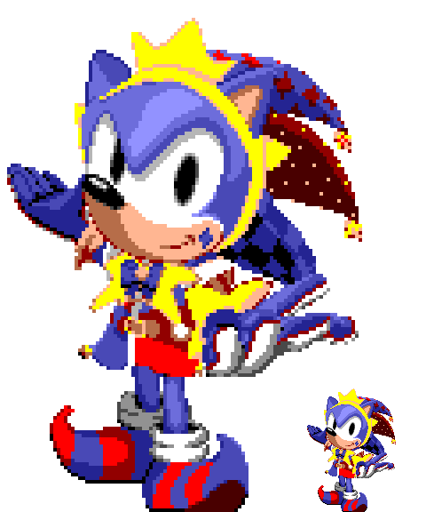Jester Sonic spritework | Fandom