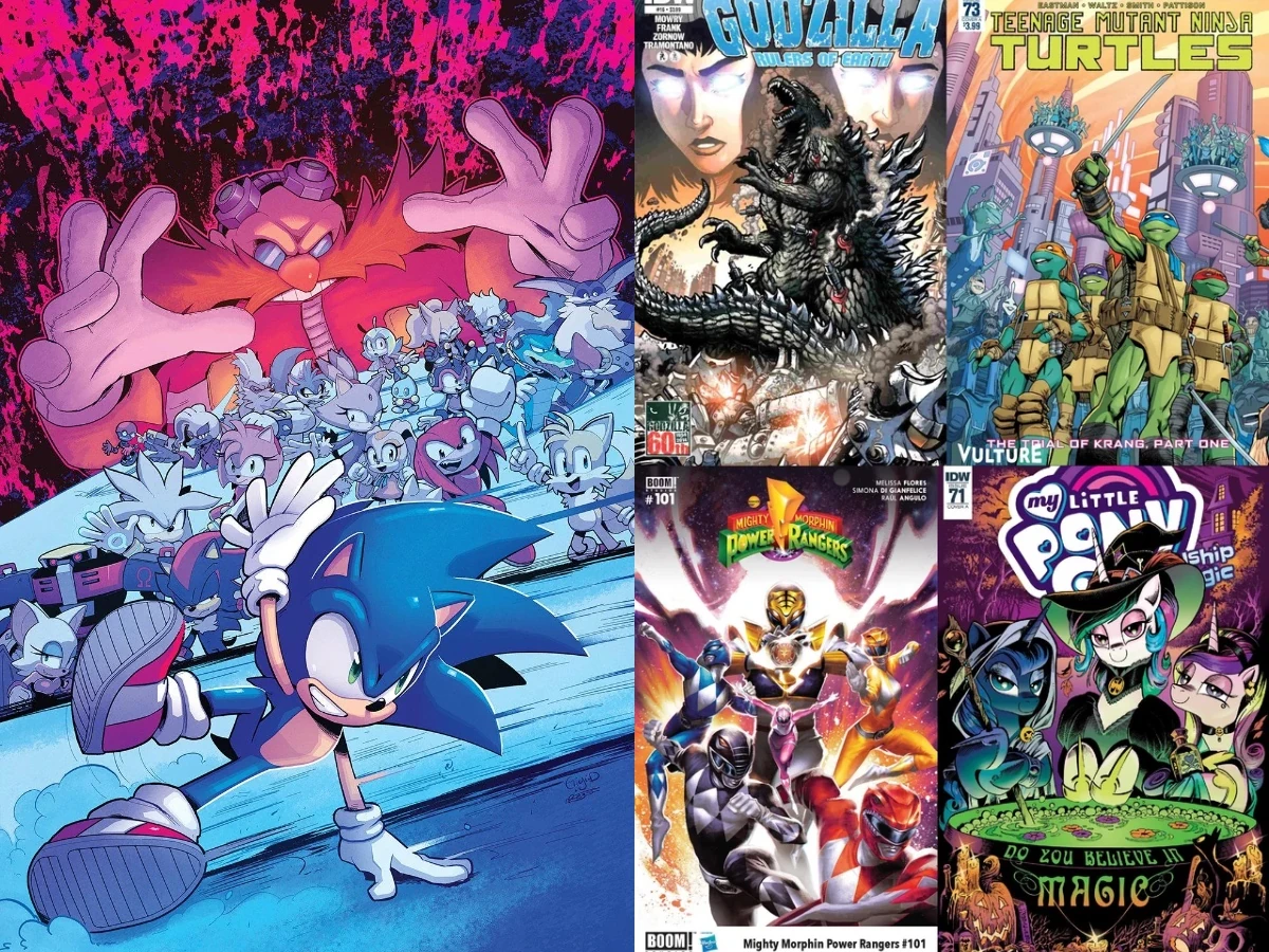 If you could choose one franchise for a crossover with IDW Sonic, which ...