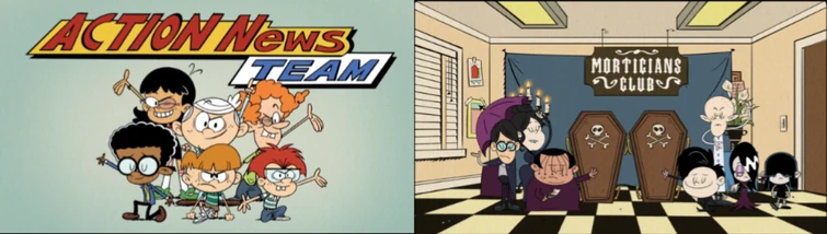 Collages of The Action News Team & The Morticians Club. | Fandom