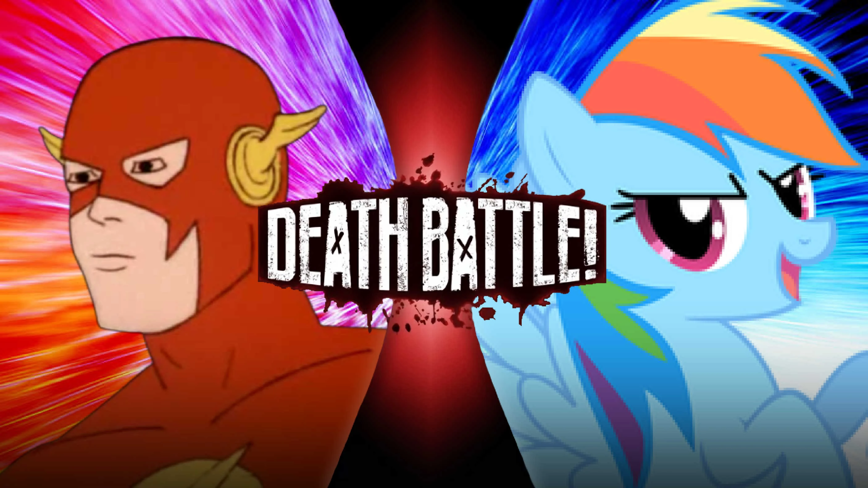 The Flash VS Rainbow Dash (Super Friends VS My Little Pony) | Fandom
