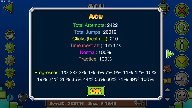 I BEAT ACU NEW HARDEST FIRST EXTREME DEMON WHAT LOOOOOOOOOL | Fandom