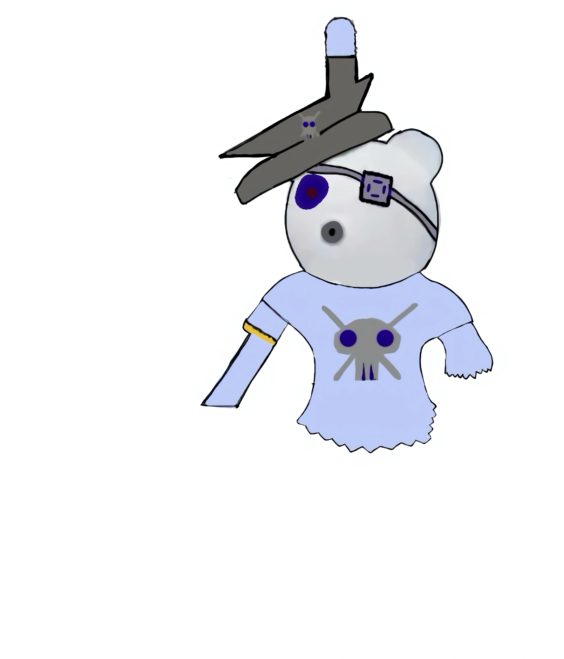 My final redesign on Budgey and Ghosty | Fandom