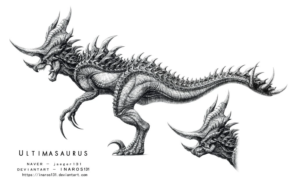 I straight up love this fan-made version of Ultimasaurus (By Inaros131 ...