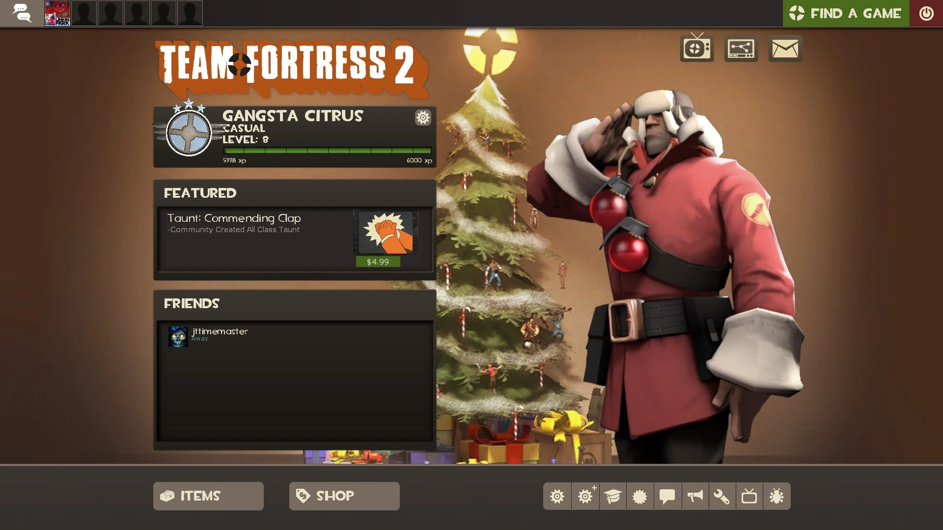AWWW THE TF2 SCREEN IS CHRISTMAS NOW!!! | Fandom