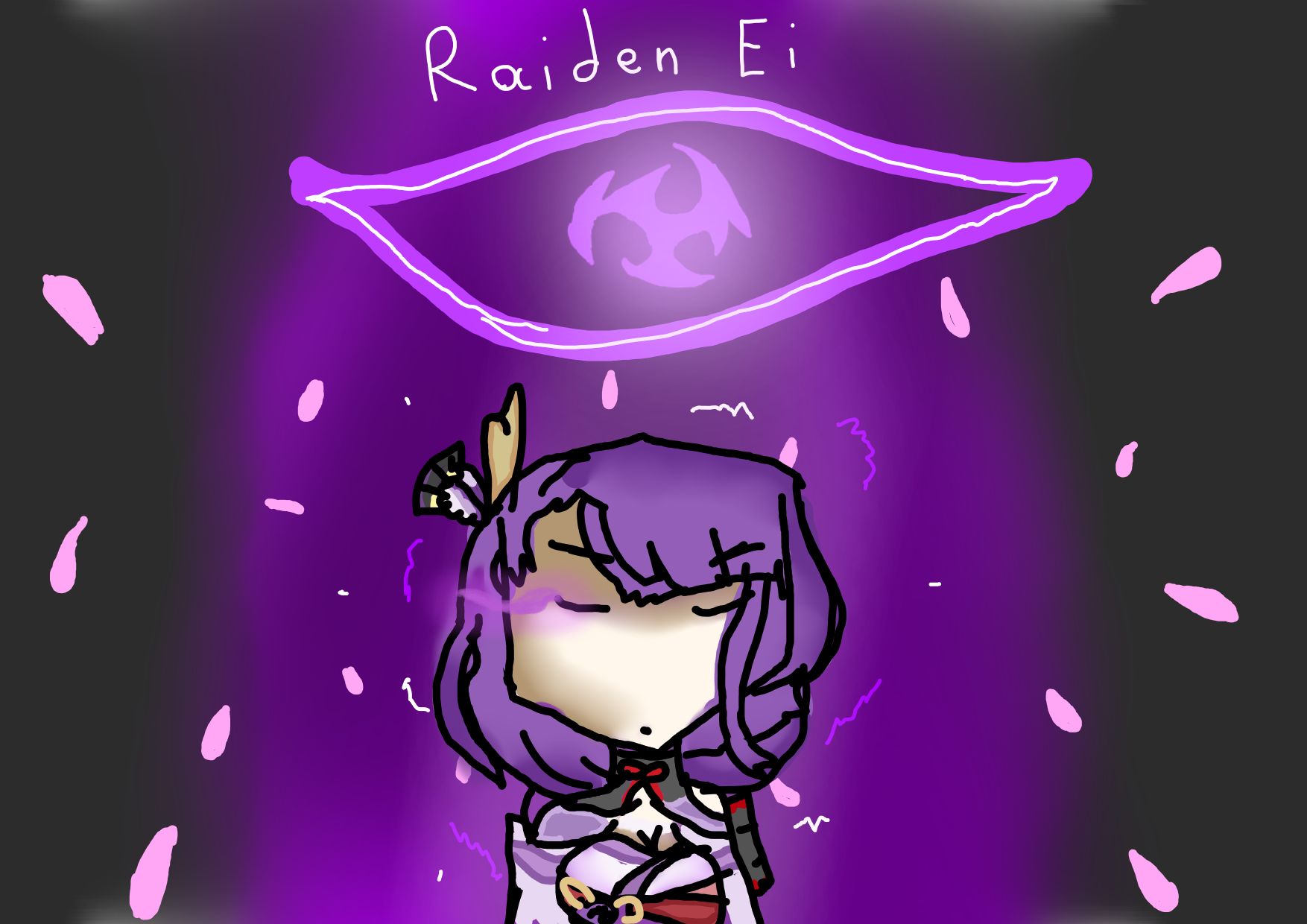 raiden drawing! | Fandom