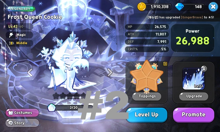 Mah top 10 strongest cookies | Fandom