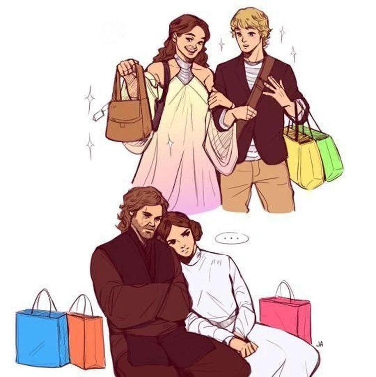 Shopping with the Skywalkers | Fandom