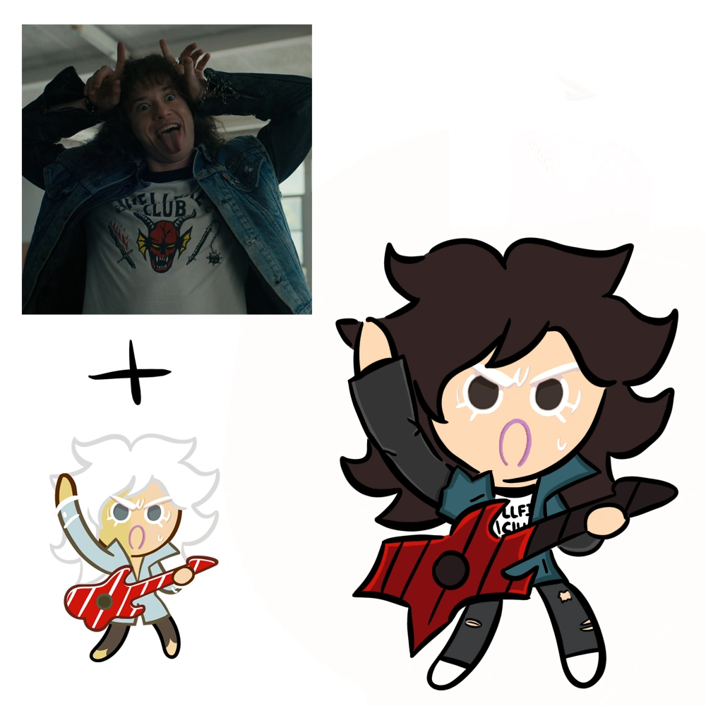 Eddie Munson as Rockstar Cookie | Fandom