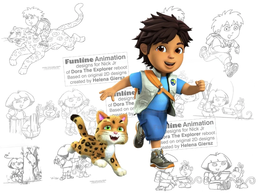 Diego's reboot design | Fandom