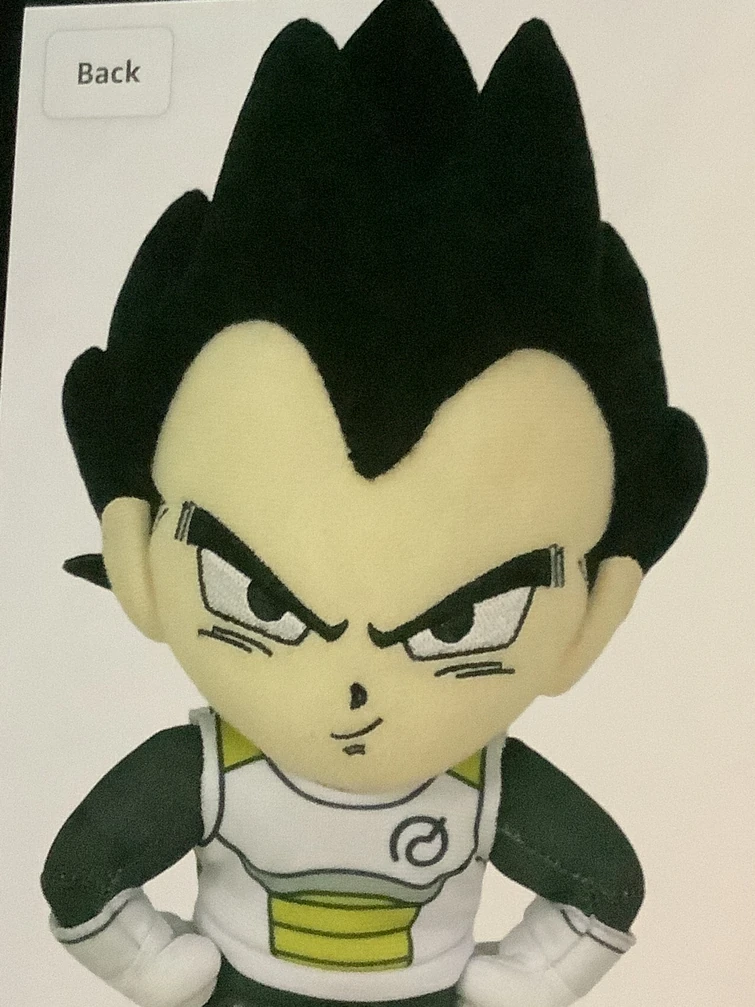 Vegeta plush closeup | Fandom