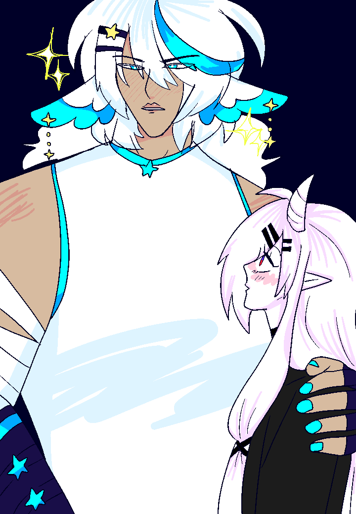 my yaoi art nyxxie x beth | Fandom