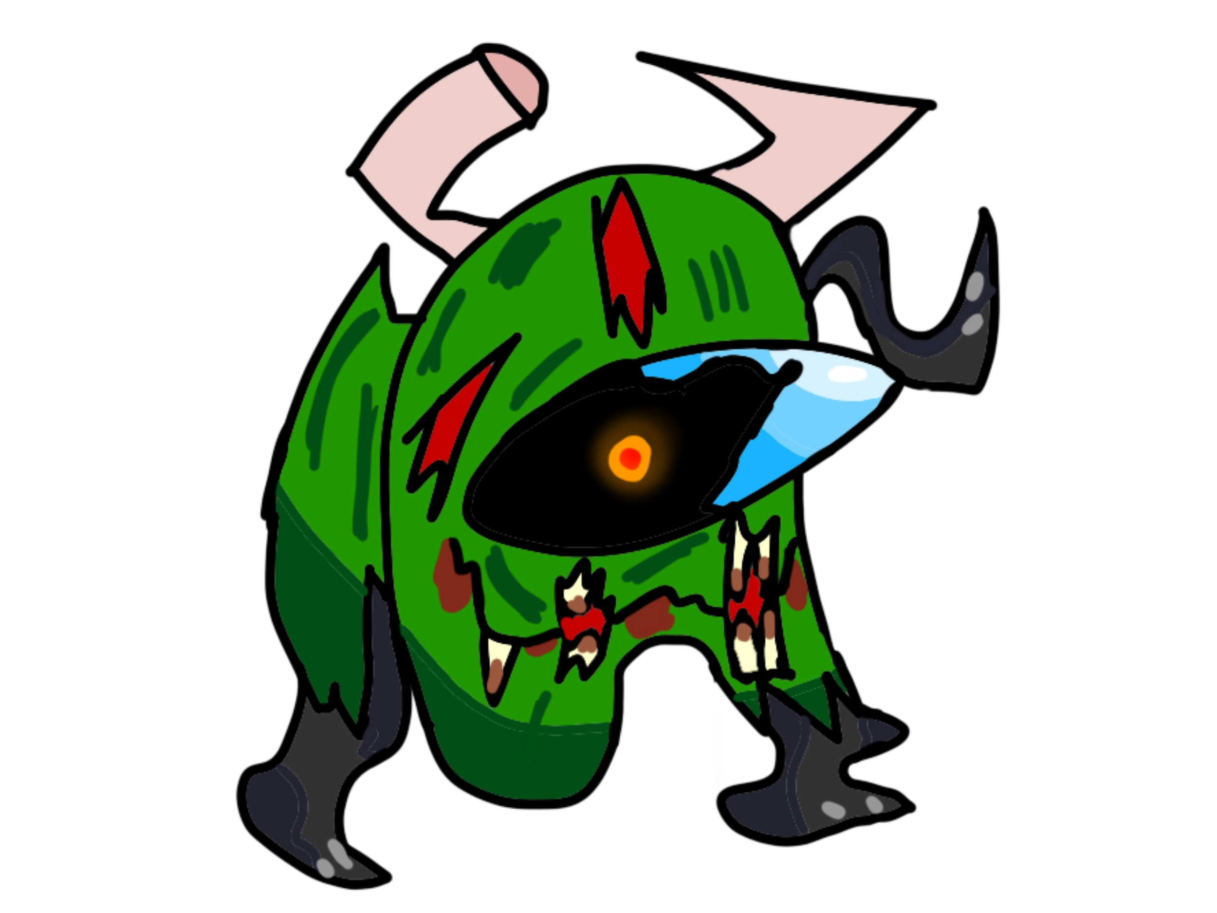 Green imposter/ parasite after the fall | Fandom