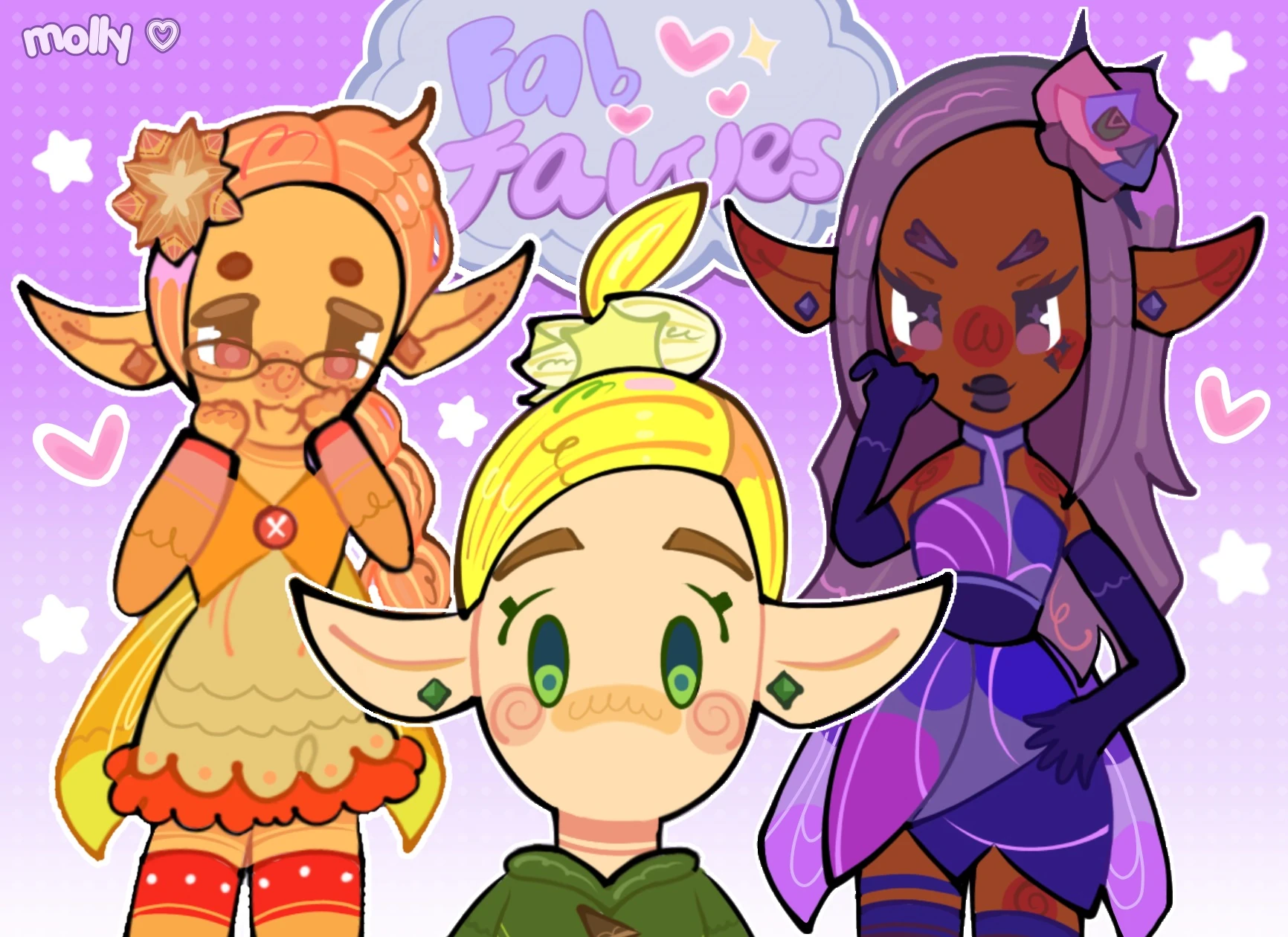 I drew my fab fairies ^_^ | Fandom