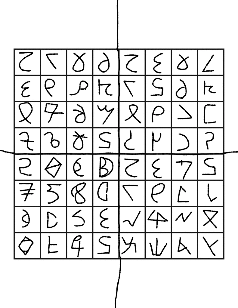 4 numeral sets in my style (Argam, Aperial, Tisal, Baserial) | Fandom
