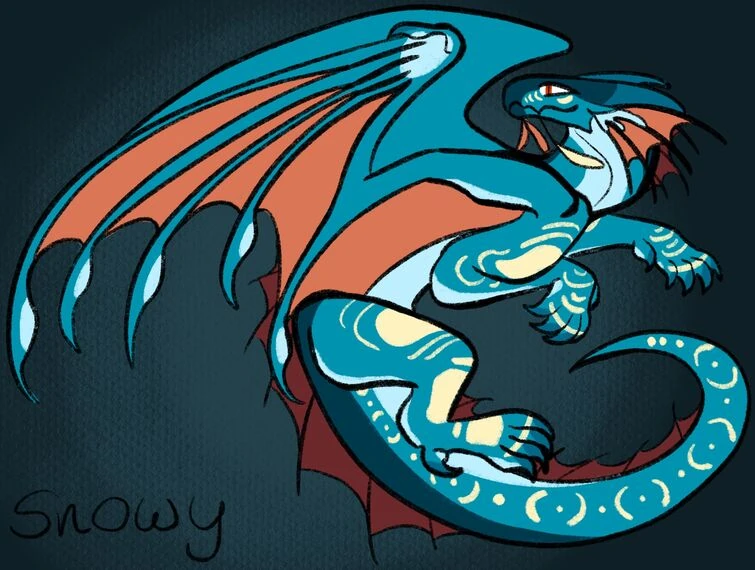 LOOK AT SOME ART THAT SNOWY MADE OF MY OC | Fandom