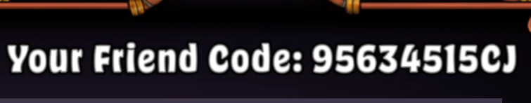 Let's be friends. Here is my friend code | Fandom