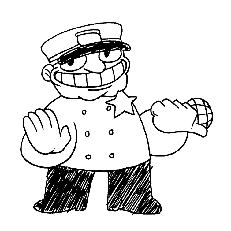 please send help this cop is actually fun to sketch | Fandom