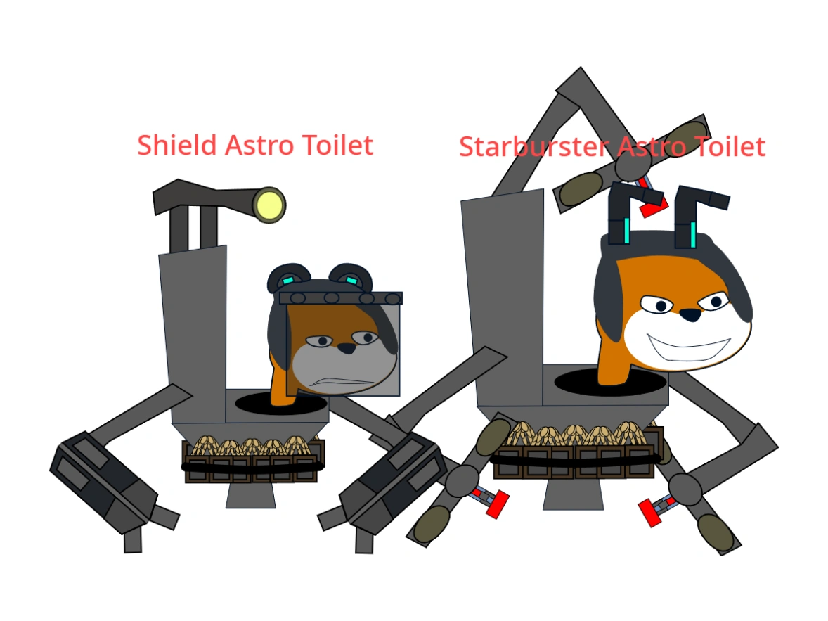Fanmade Astro Toilets (Credits To -_SpeakerGuy_-) (Update) (V.2.0.0 ...