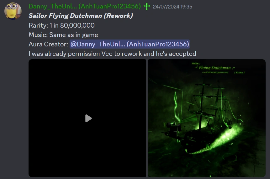 where is the flying dutchman rework added in era 8.5 in whitelisted ...