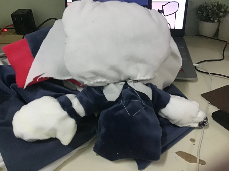 Oliver plush wip | Fandom
