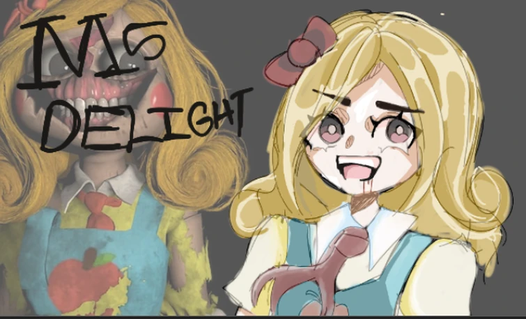 I drew MISS DELIGHT | Fandom