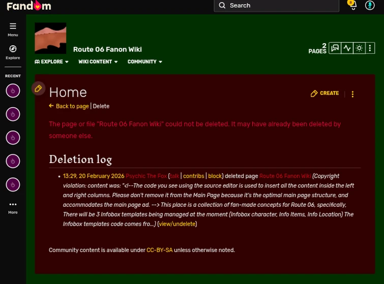 Discuss Everything About Route 06 Wiki | Fandom