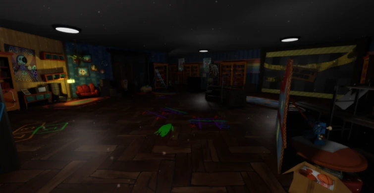 rainbow rooms variant 7 in hello neighbor artstyle but with more ...