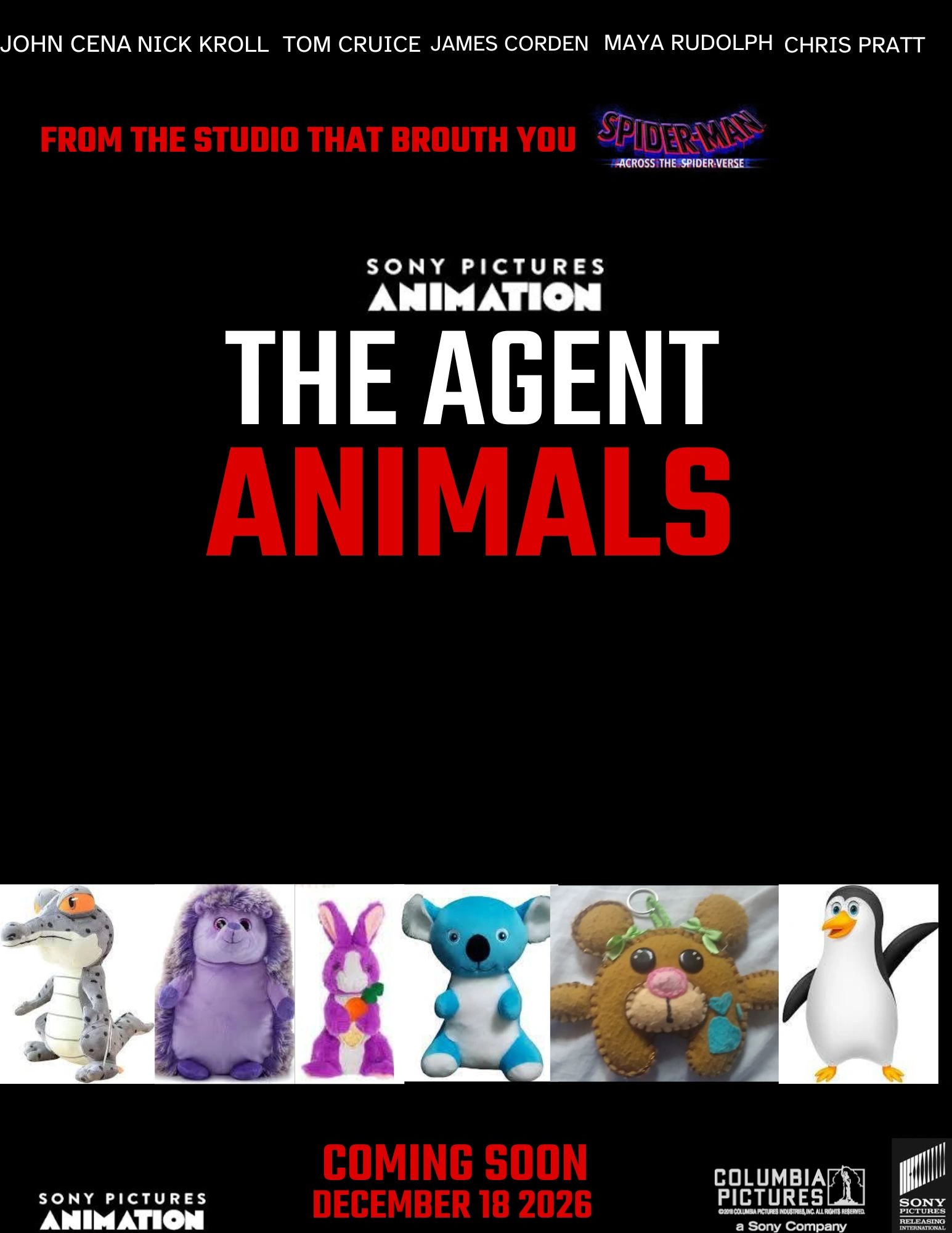 The Agent Animals 2026 Sony Pictures Animation | Fandom