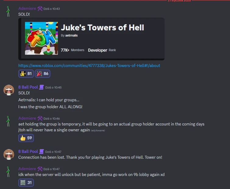 JTOH IS DEAD!!! NEW OWNER! | Fandom