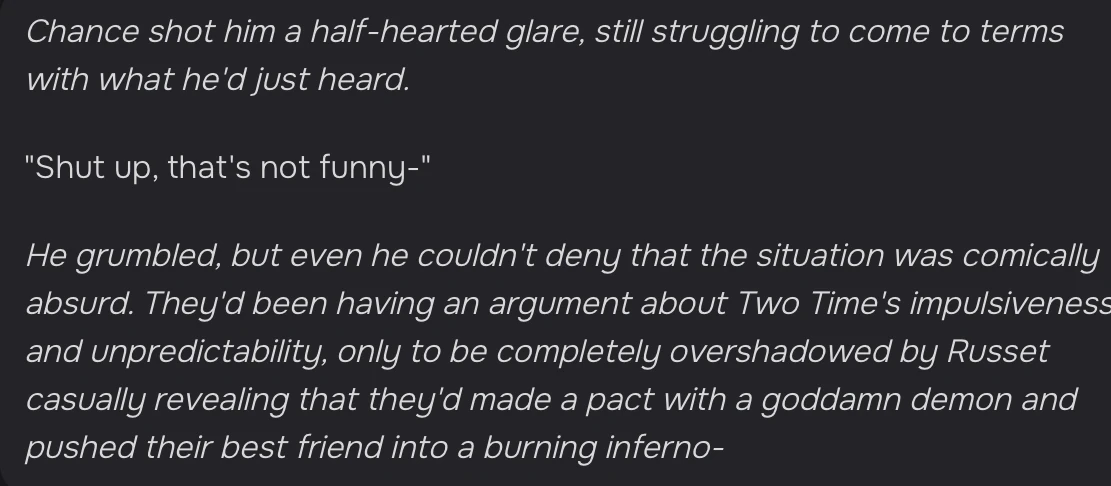 Russet is so silly chat | Fandom