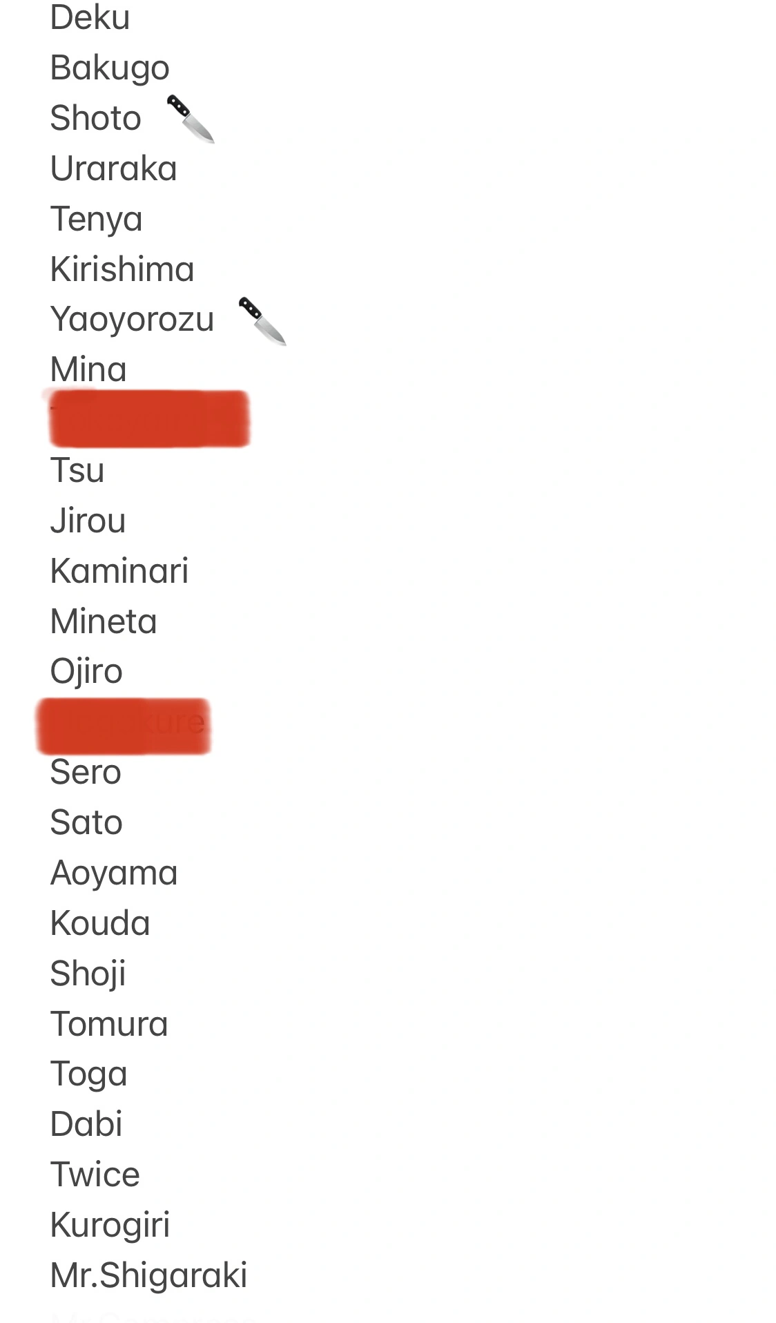 Tokoyami is gone and Shoto is dead who’s next? | Fandom