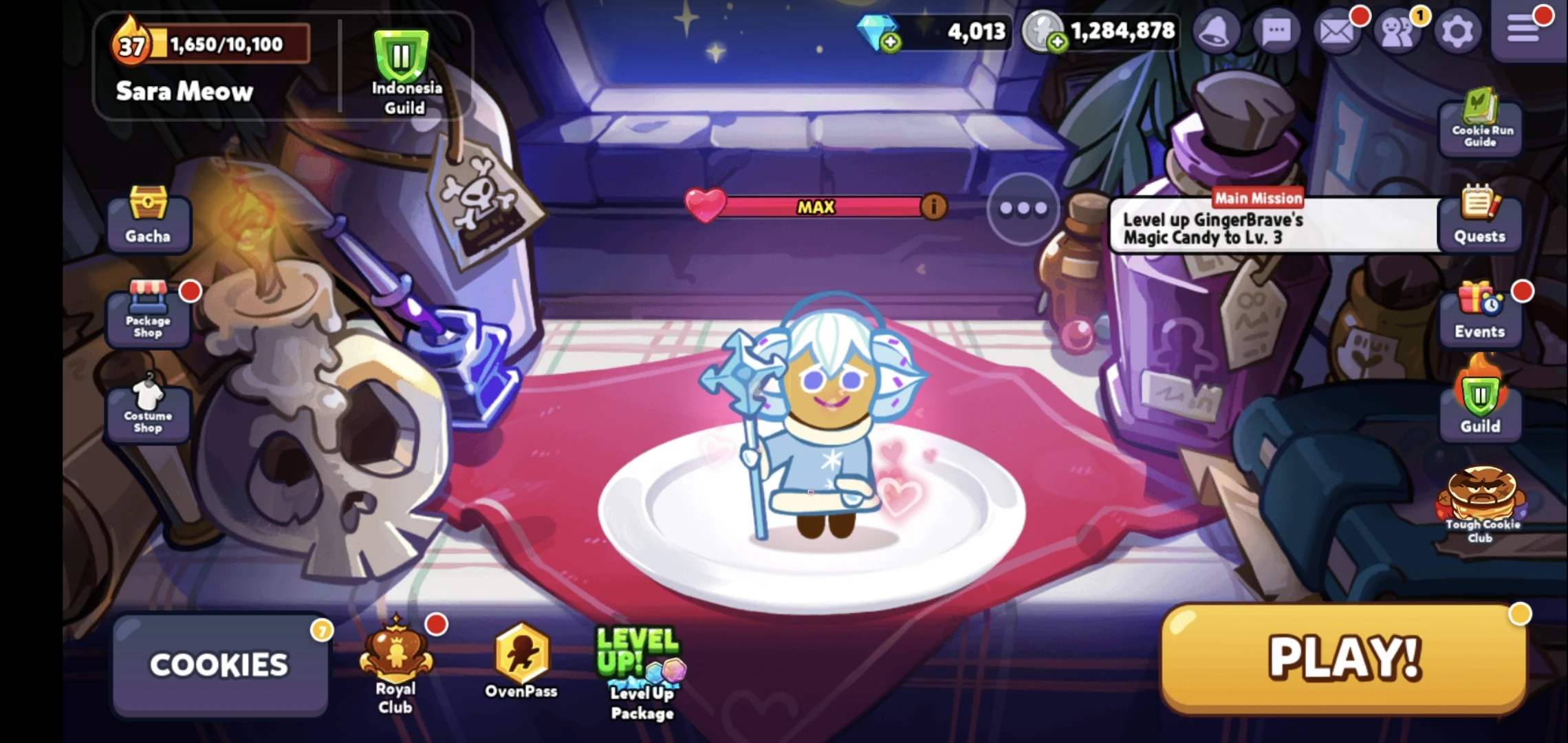 My first OB Cookie with max affection | Fandom