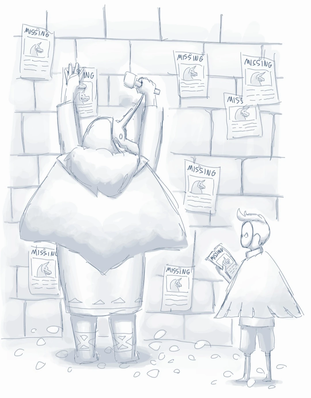 Doodling Saluting Protector until they're back day 21 | Fandom