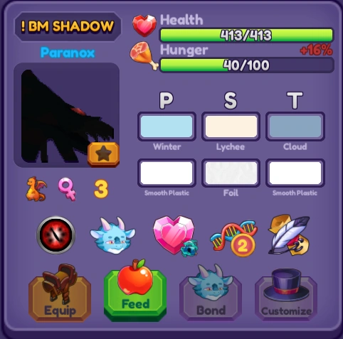 REPOST -- 1 Mut SHADOW BM Theme Paranox | Fandom