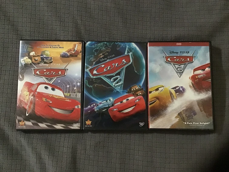 Cars 1, 2 and 3 (3 DVD's) | Fandom