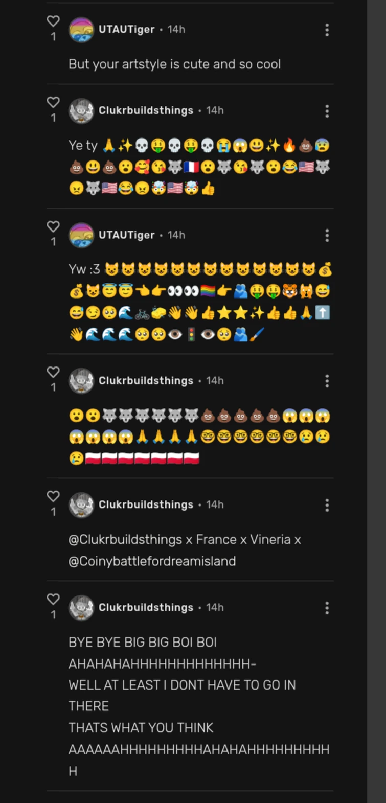 Sprunki Wiki users on Clukrbuildthings' reply section be like | Fandom