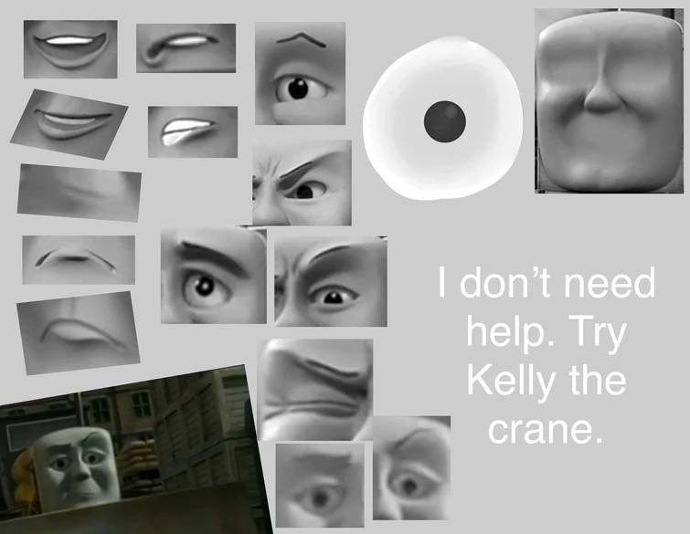 For fellow trainz modelers. I will make more jack and the pack face ...